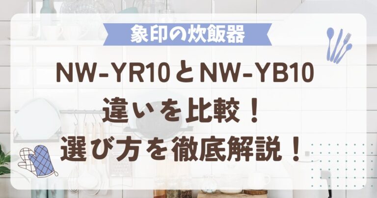 【徹底比較】NW-YR10とNW-YB10の違いは？選び方のポイントを解説！ | ハピデン！
